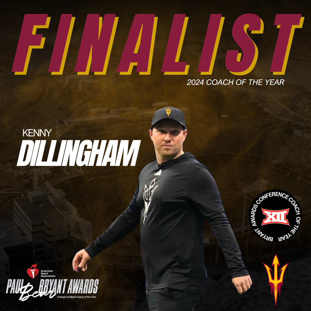 Paul “Bear” Bryant Awards 2024 Coach of the Year finalists named | American Heart Association